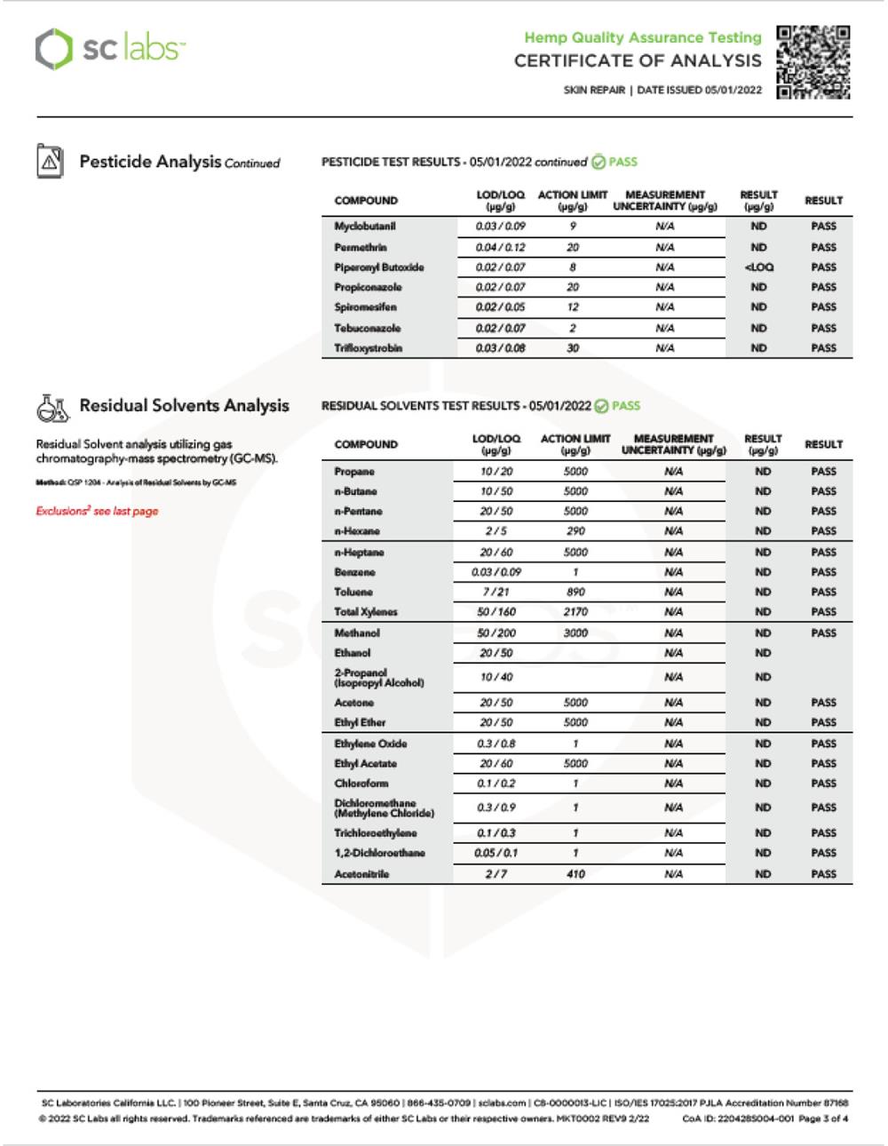 Life Elements CBD Skin Repair Stick | Farm Fresh To You