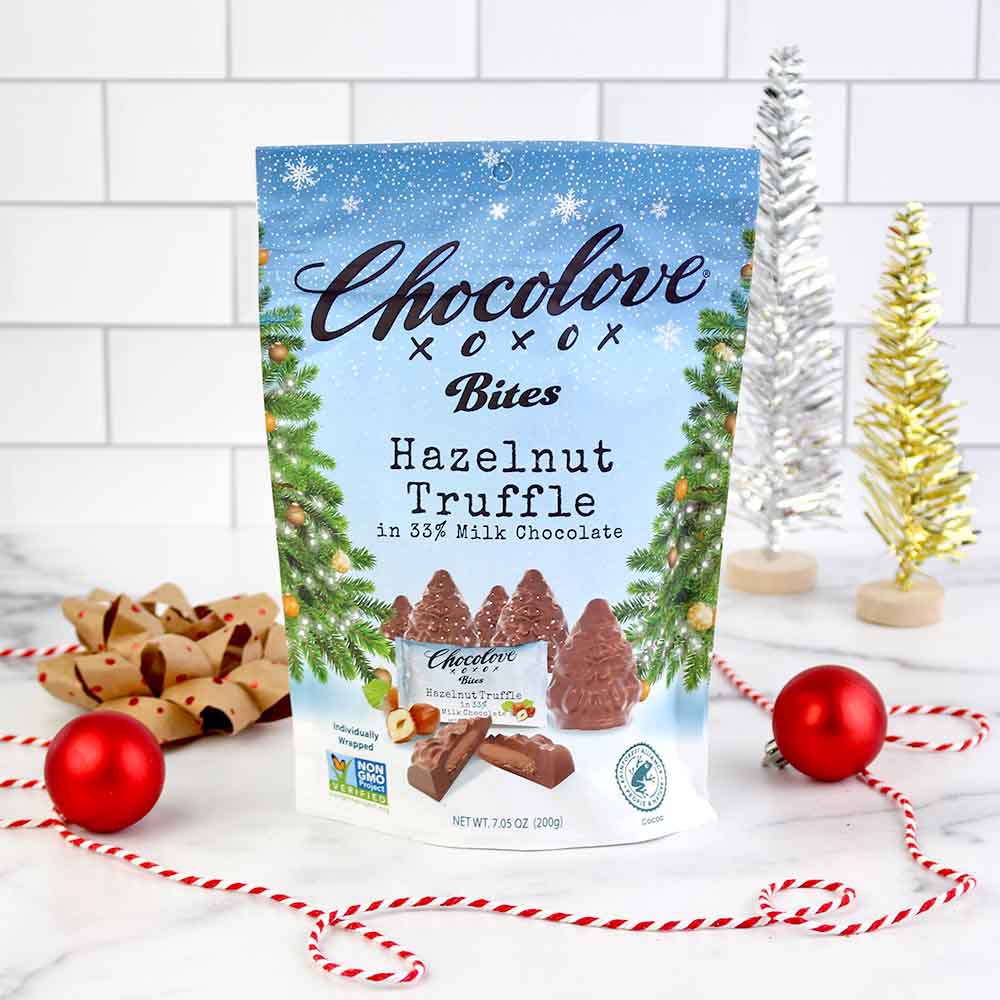 Chocolove Hazelnut Chocolate Trees | Farm Fresh To You