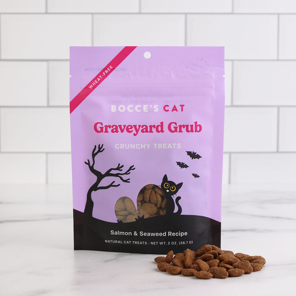 Bocce's Bakery Graveyard Grub Crunchy Cat Treats | Farm Fresh To You