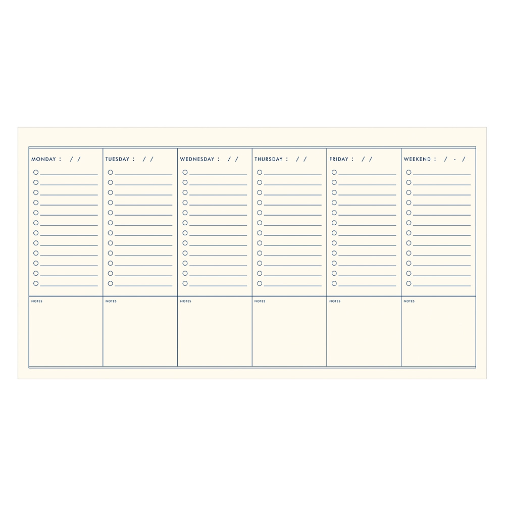 Ruff House To Do Checklist Weekly Planner | Farm Fresh To You